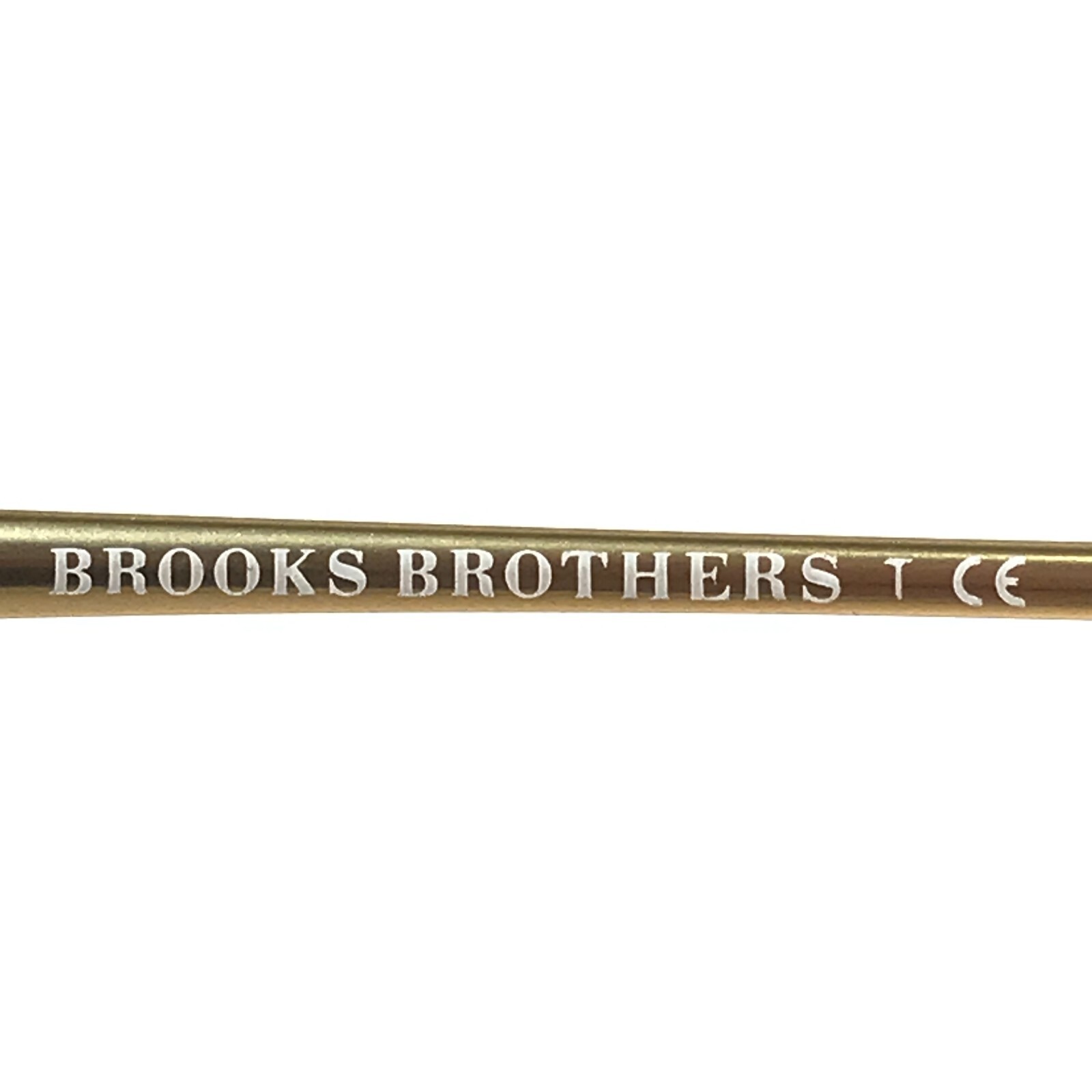 Brooks Brothers Eyeglasses Frames BB1022 1640 Gold Square Half Rim 54 ...