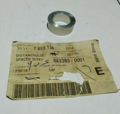 NEW GENUINE BMW 36317653136 Spacer bushing, exterior B&V | eBay