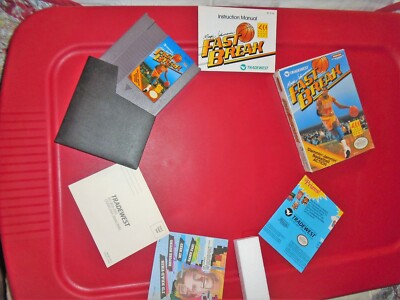 Magic Johnson's Fast Break (Nintendo Entertainment System NES 1990 ...