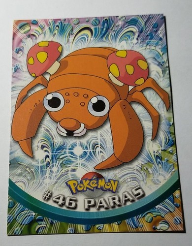 Paras - #46 - Topps - Series 1 - blue logo - Pokemon Card - CCG 1999 ...