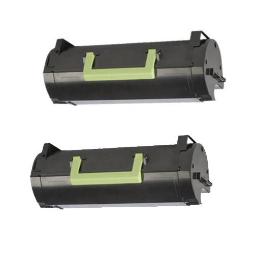 2 Pack Toner Compatible for 60F1000, Lexmark MX310dn MX410de MX510de ...