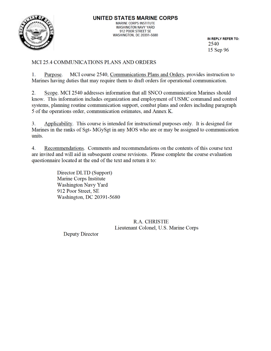 Usmc Block Letters CMC Gen. Smith's Latest Guidance To The Marine