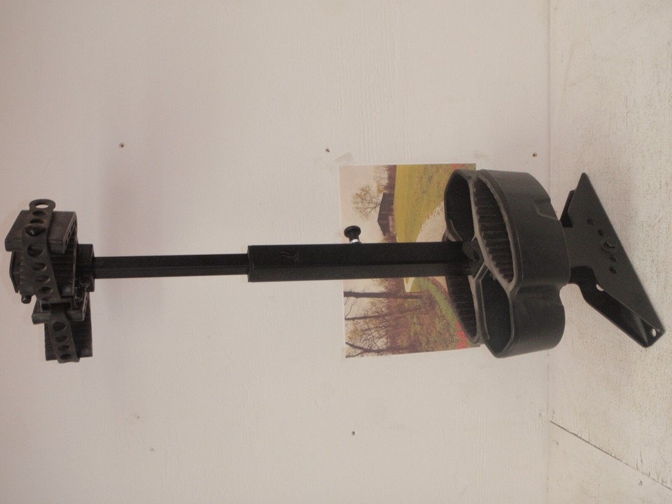 UTV Vertical Gun Rack Floor Mount Adjustable Tilt Rifle Shotgun Holder ...