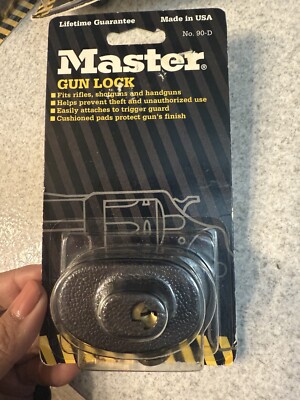 Master Gun Lock 90-D Trigger Lock NEW SEALED | eBay