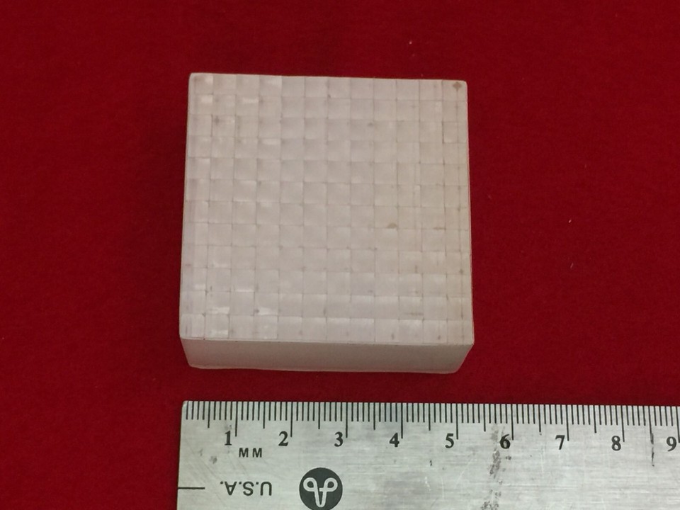 LYSO 12X12 Crystal Pixel Array (144 pcs) Hi-Energy Gamma Radiation ...