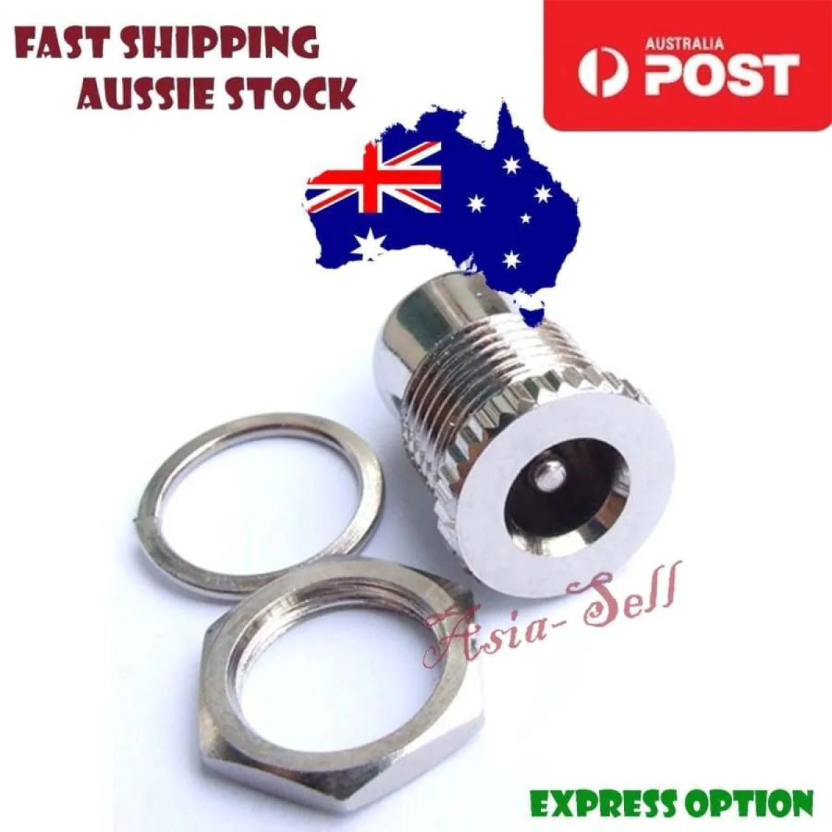 2pcs DC099 Copper 5.5x2.5mm Female DC Socket Jack Power Plug Panel ...