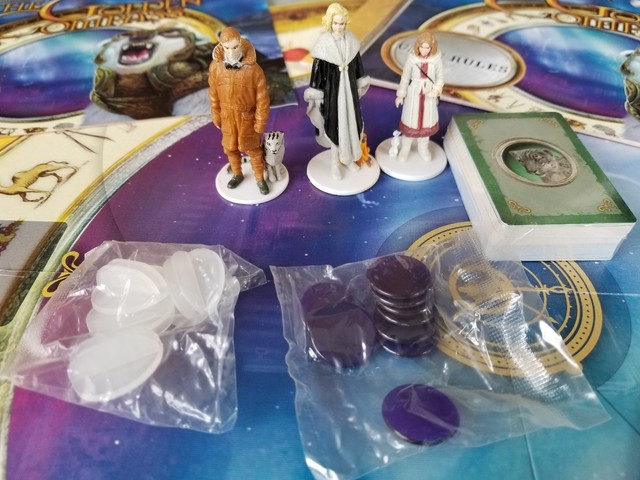 The Golden Compass Board Game With DVD in Tin Storage Container for ...