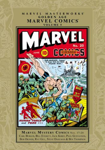 Marvel Masterworks : Golden Age Marvel Comics Volume 5 OOP Shrink Wrap ...