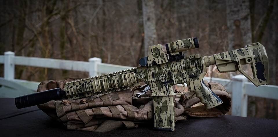 Swampland Camo High Heat Vinyl Stencil Kit - 3x 11"x6" Sheets Cerakote ...