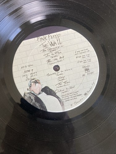 Pink Floyd "The Wall" 1979 Vinyl Records First Edition 36185 | eBay