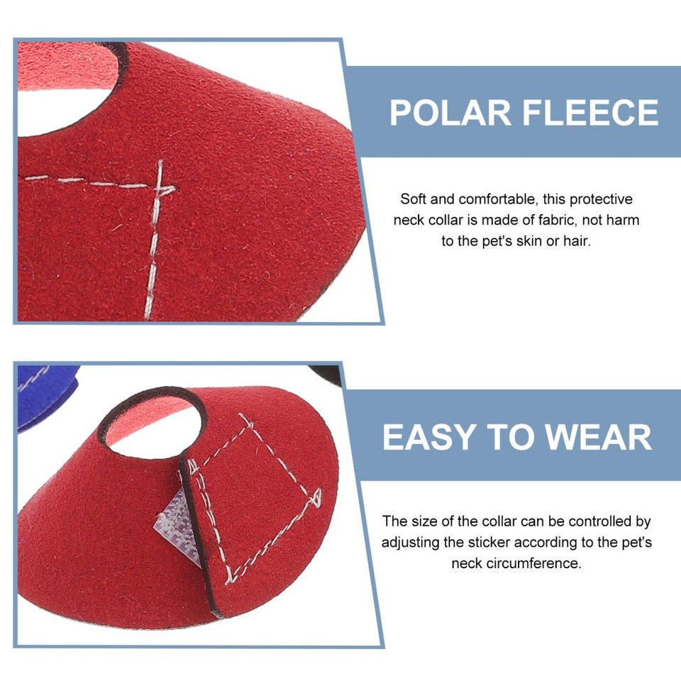 4pcs Small Birds Neck Ring Parrots Anti- Recovery Collar (Mixed Color ...