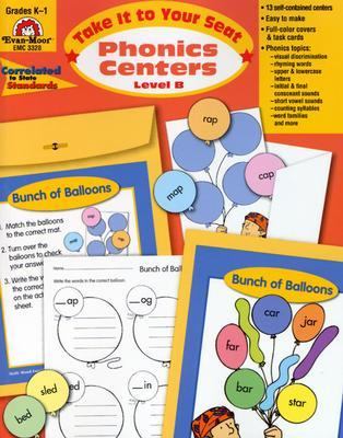 Take It to Your Seat: Phonics Centers Ser.: Phonics Centers Grades K-1 ...