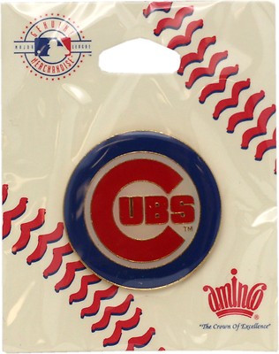 Chicago Cubs Label Pin Bullseye Logo 12154 | eBay