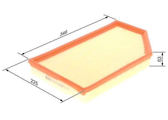 Fits Volvo XC60 V60 S60 V70 XC70 S80 Air Filter Poppy 30748212 31370161 ...