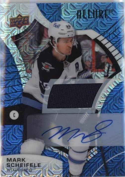 2021-22 Upper Deck Allure - Mark Scheifele #61 Blue Line Autograph ...