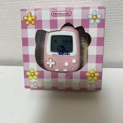 POCKET HELLO KITTY Nintendo SANRIO Pedometer Virtual Pet 1998 Japan ...
