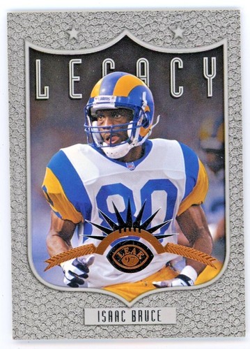 1997 Leaf Isaac Bruce Card #190 HOF Football | eBay