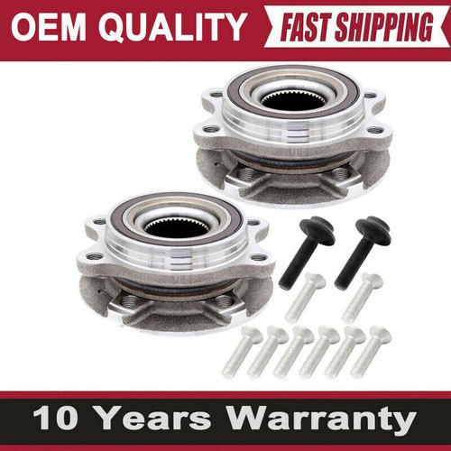 Front/Rear Wheel Bearing Hub Assembly Pair for Audi A4 A5 A6 S4 S5 Q5 ...
