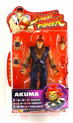 NEW AUTHENTIC SOTA TOYS CLASSICS AKUMA ROUND 4 STREET FIGHTER CAPCOM ...