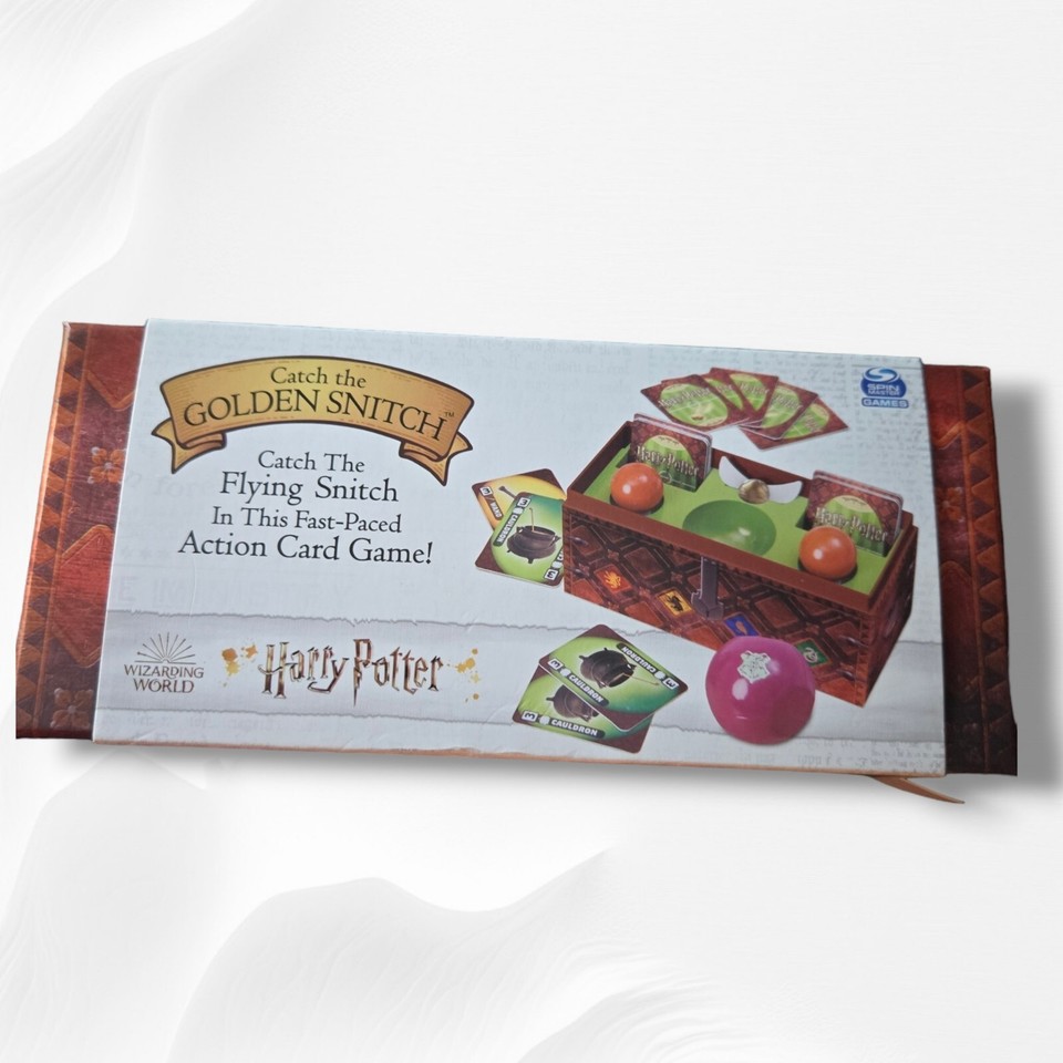 Harry Potter Catch the Golden Snitch. A Quidditch Game. Spin Master ...