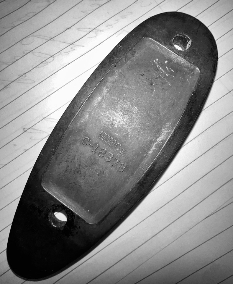 Remington #C-18378 40, 700, 722, 742, 760, etc. Aluminum Buttplate (Z-1392) | eBay