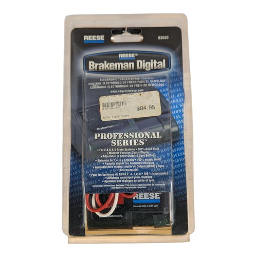 REESE BRAKEMAN DIGITAL TRAILER BRAKE CONTROL 83500 Electronic 2 4 6 8 ...