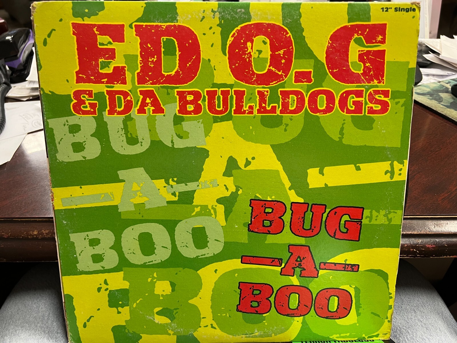 Ed O.G & Da Bulldogs Bug-A-Boo 12" 1991 Polygram Records 867355 HIP HOP ...