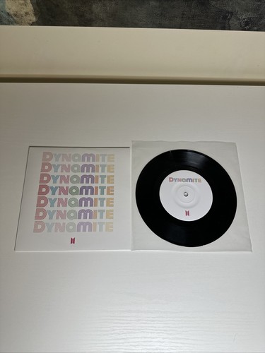 BTS Official Dynamite Vinyl 7" LP Limited Edition K-Pop 195081649337 | eBay
