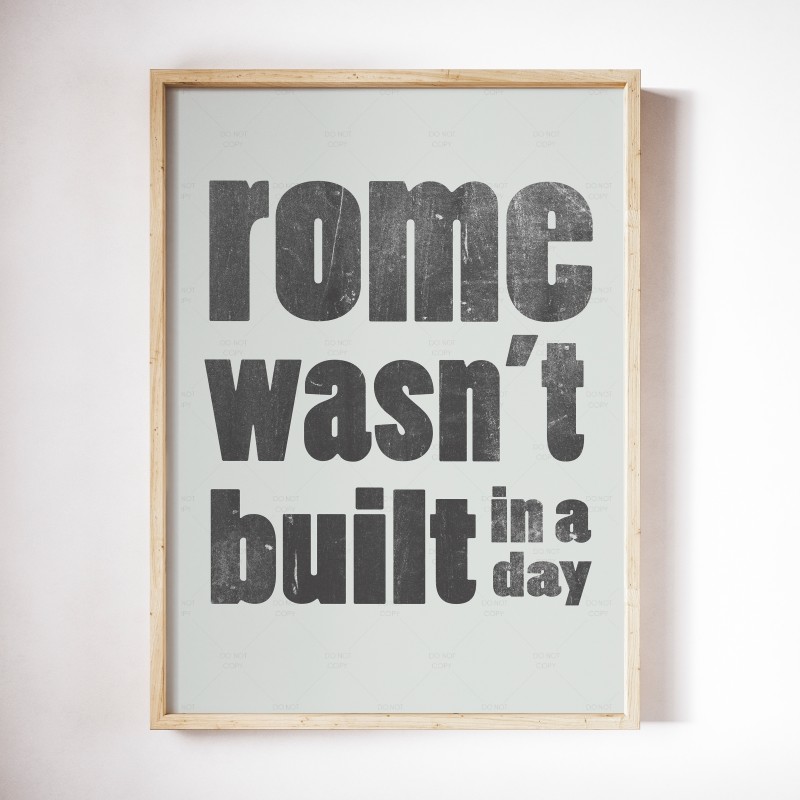 Motivational Prints Funny Quote Poster Modern Inspirational Minimalist ...