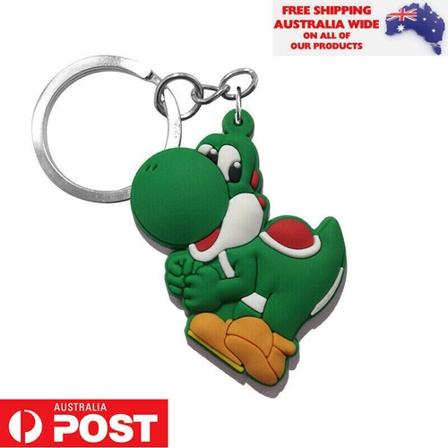 Yoshi Nintendo Keychain Keyring Pendant Novelty Jewellery Cartoon Kids ...
