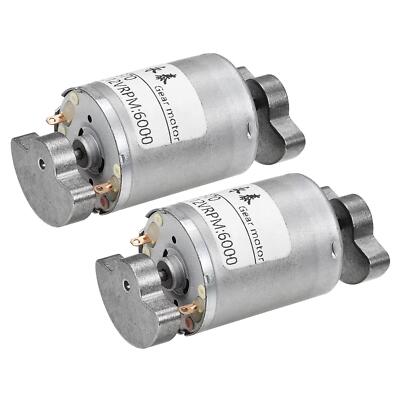 Vibration motor DC 12V 5000RPM biaxial strong vibration DC motor 2 ...