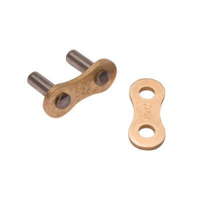 DID 520DZ 2 Gold Chain Rivet Style Master Link | eBay