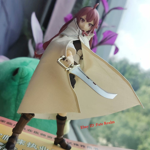 1/12 Custom Wired Cape Cloak For 6'' Figma Eris Greyrat Action Figure ...