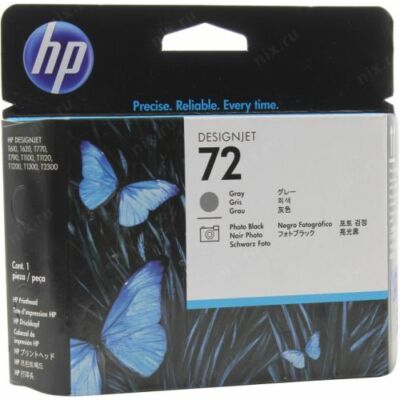 NEW HP #72 Gray/Photo Black Printhead C9380A Genuine | eBay