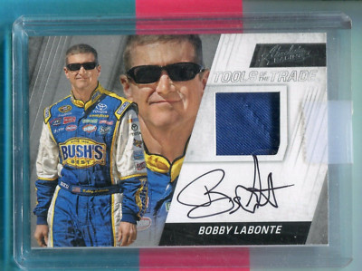 BOBBY LABONTE BUSH'S 2017 ABSOLUTE RACING TOOLS OF THE TRADE RELIC ...