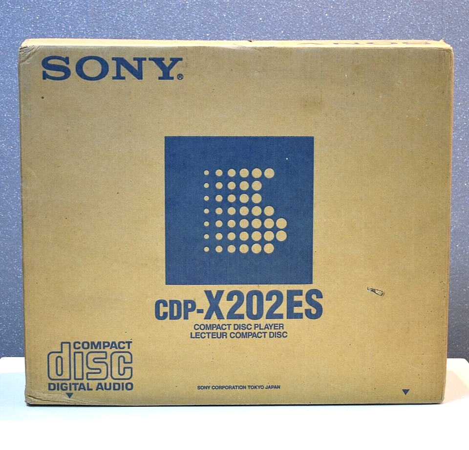 SONY CDP-202 ES CD-Player Top Zustand mit Zubehör und OVP | eBay