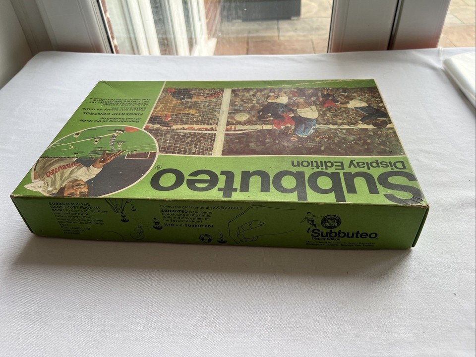 Subbuteo Display Edition Table Soccer Football – 1976-1980 Vintage ...