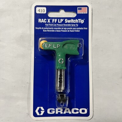 Graco FFLP410 Fine Finish Low Pressure RAC X FF LP SwitchTip, 410 | eBay