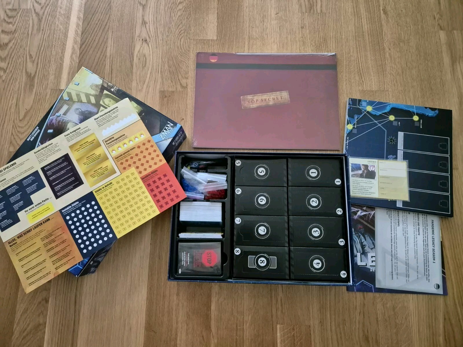 Pandemic Legacy – Season 1 (blau) Deutsch | eBay