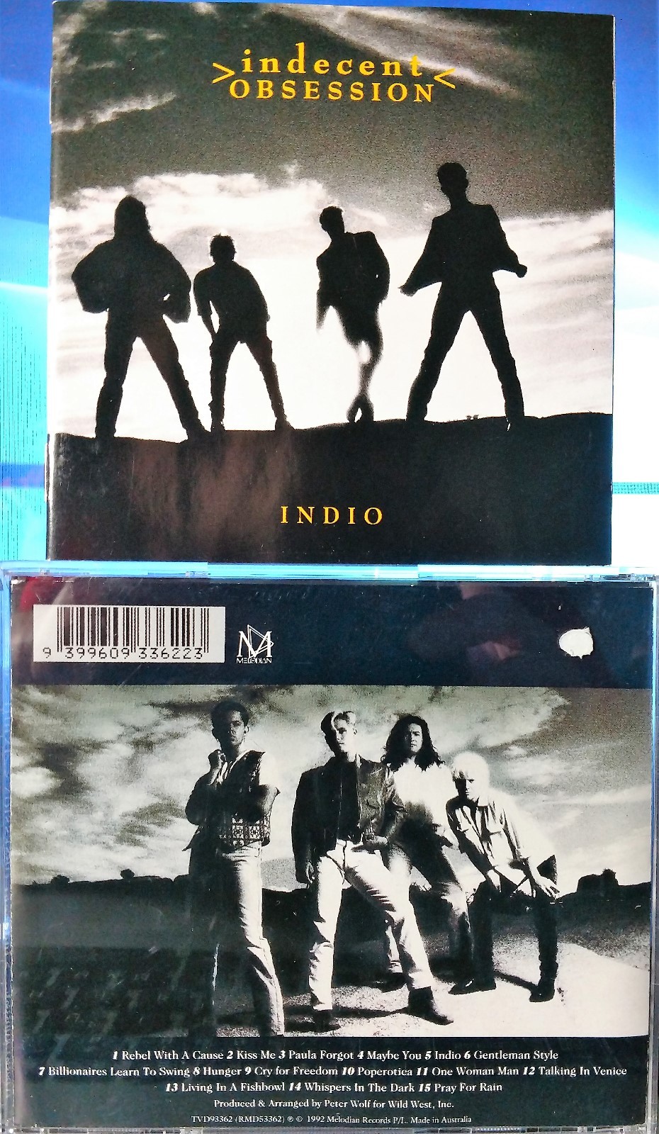 Indecent Obsession - Indio (CD, 1992, Melodian Records P/L, Australia ...