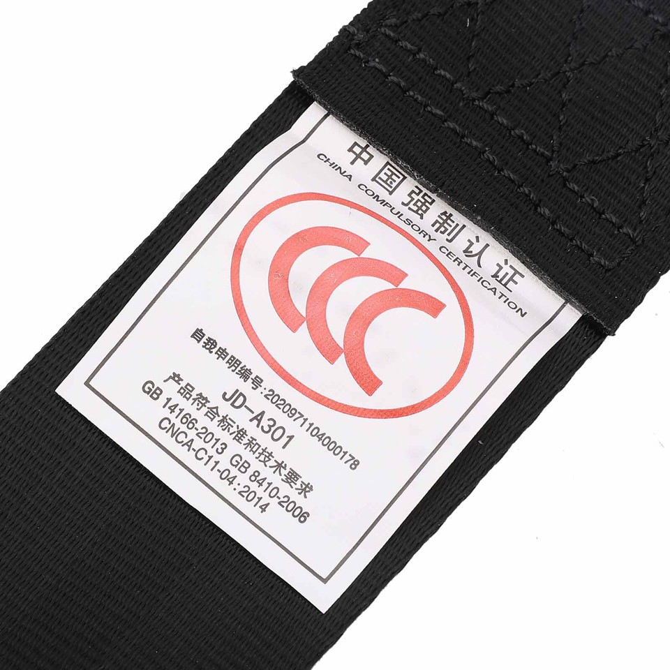 2 Set Retractable 3 Point Harness Car Safety Seat Strap Seat Belt Auto ...