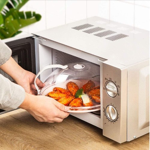 PP Microwave Plate Cover Kitchen Tools Anti-Splatter Lid Microwave Food ...