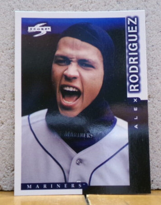 BASEBALL CARD SCORE - PINNACLE BRAND SEATTLE MARINERS ALEX RODRIGUEZ | eBay
