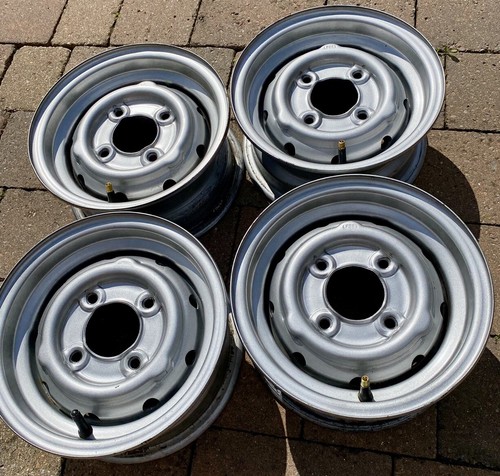 Classic Mini Cooper S Steel Wheels 4.5 X 10 Inch Austin Morris | eBay