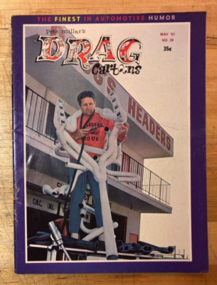 Pete Millar's Drag Cartoons Magazine #39 May 1967 Issue Wonder Wart-Hog ...