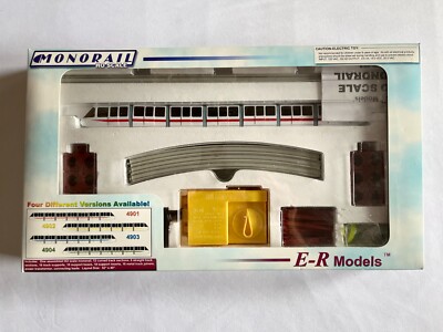 E-R Models Monorail Red Stripe #4901 HO Scale | eBay