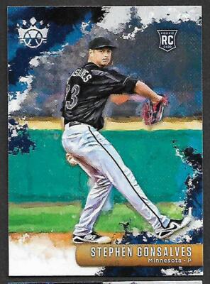 2019 DIAMOND KINGS SPEPHEN GONSALVES ROOKIE SHORT PRINT, #111, TWINS ...