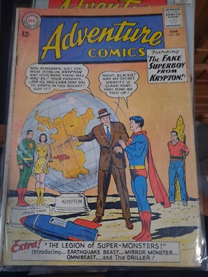 ADVENTURE COMICS #309 (1963) 1st Legion Of Super Monsters. Silver age ...