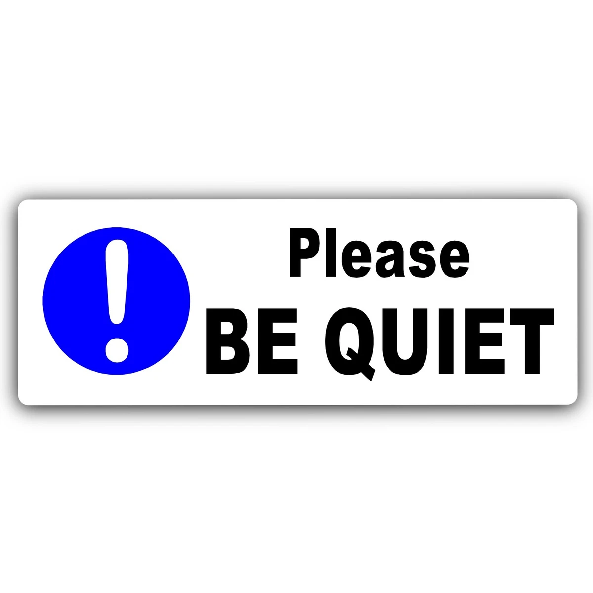 Quiet Library Sign