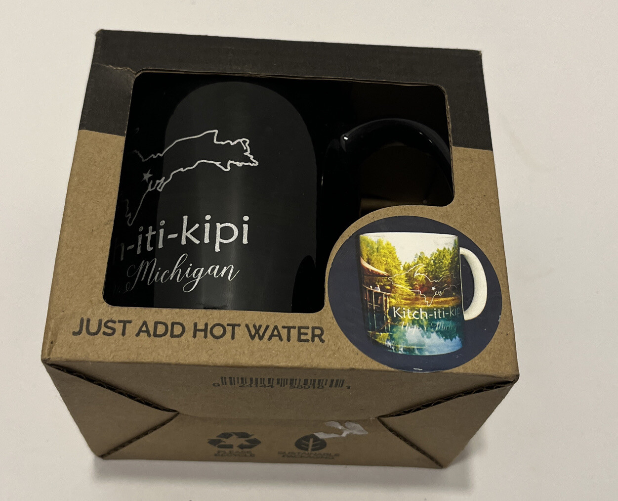 New in Box 2021 Ollee Bee Michigan color change coffee mug | eBay